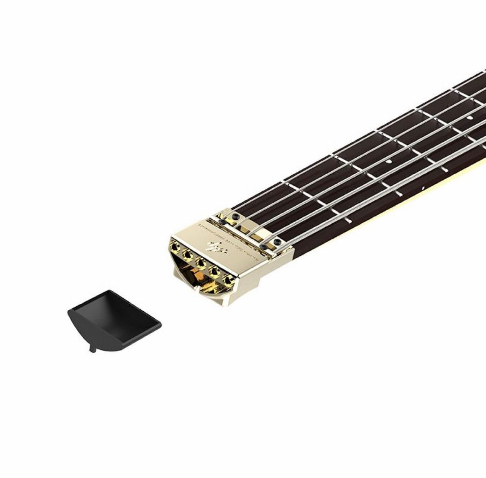 Portable Grand Headless Travel Electric Guitar 5 String Bass