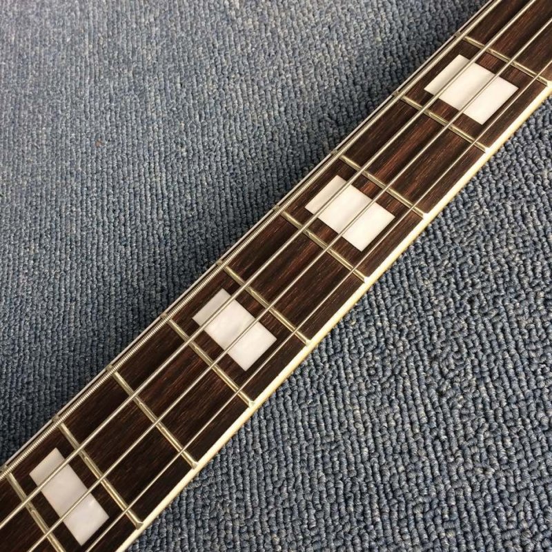 Antique Iron Cover 4 String Bass Guitar