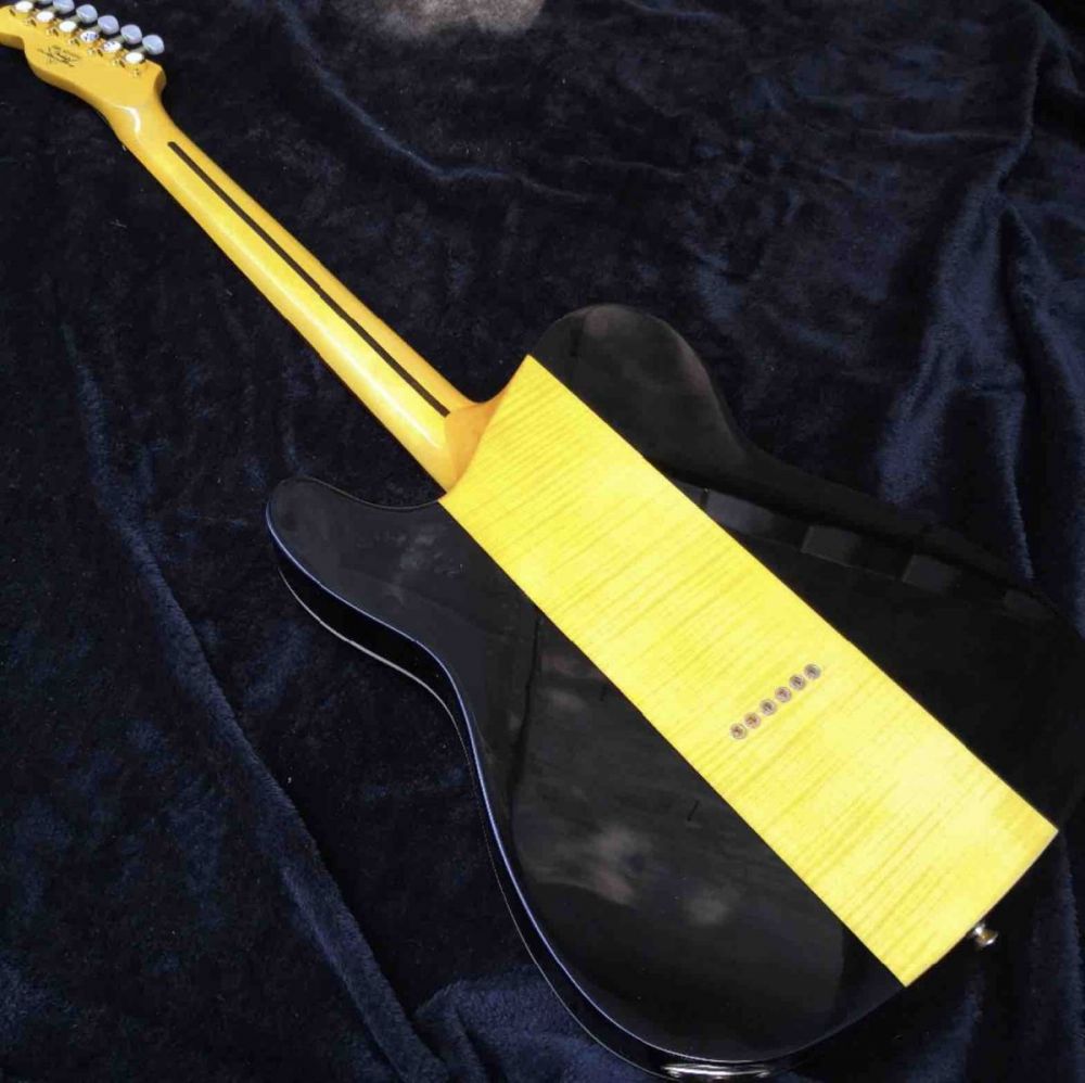 Custom Tuff Dog Tele Electric Guitar in Blue Color