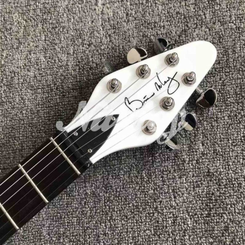 Custom Grand Guild Brian BM01 Brian May with Black Pickguard 3 Pickups ...