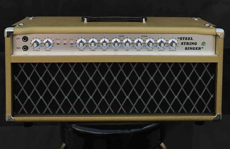 Custom SSS 100W D-Pedal Dumble Style Deluxe Handmade Guitar Amplifier ...