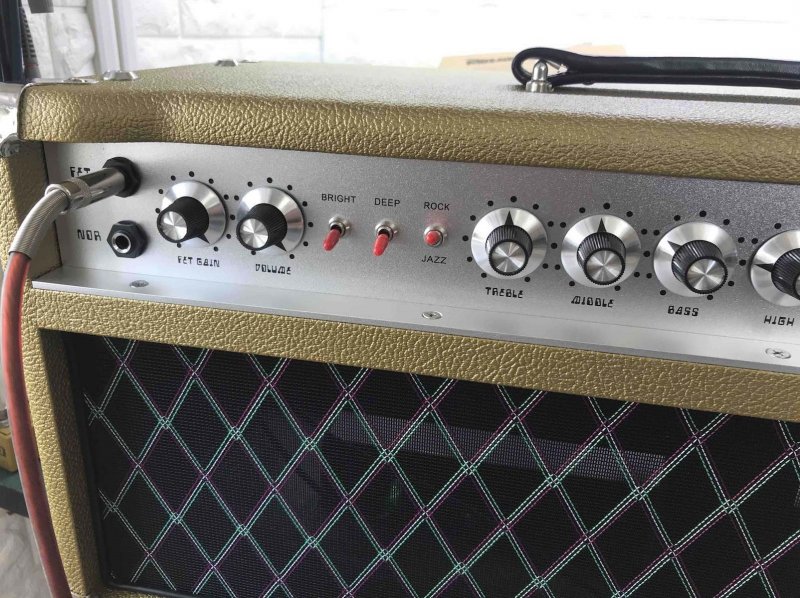 Custom SSS 100W D-Pedal Dumble Style Deluxe Handmade Guitar Amplifier ...