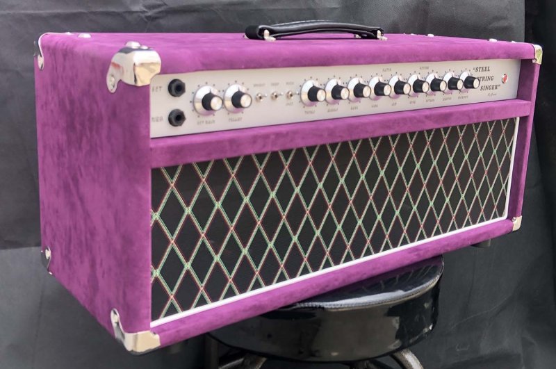 Custom Grand Steel String Singer SSS 100W in Purple Gold Color 5881*4 ...