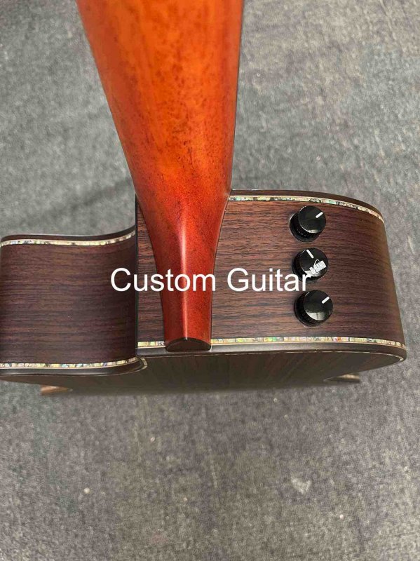 Custom SOLID Rosewood Back Side 40 Inch PS14 Taylor Style Acoustic ...