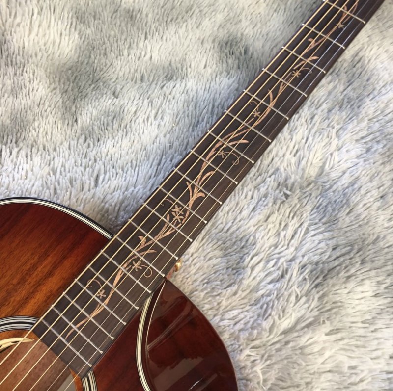 Custom 41 inch full KOA wood K24 style ebony fingerboard GA mold ...