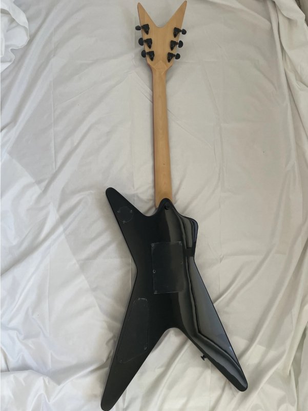 Custom Washburn Dimebag Darrell Signature Model, Black Electric Guitar