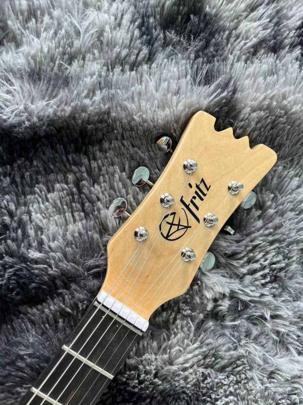 Custom Ash Body Ebony Fingerboard Single Humbucker Pickup Electric ...