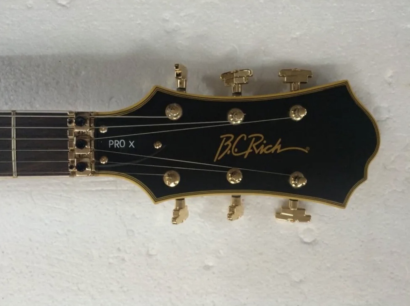 Custom B. C. Rich mockingbird electric guitar all gold hardware strange ...