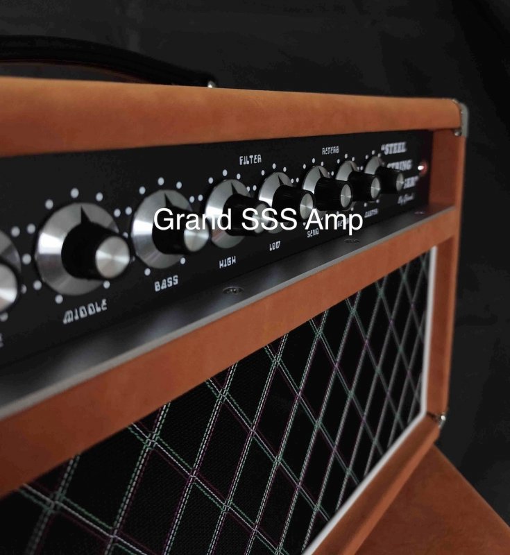 Custom Grand Amplifiers Dumble SSS 20W head with 112 Celestion V30/G12 ...