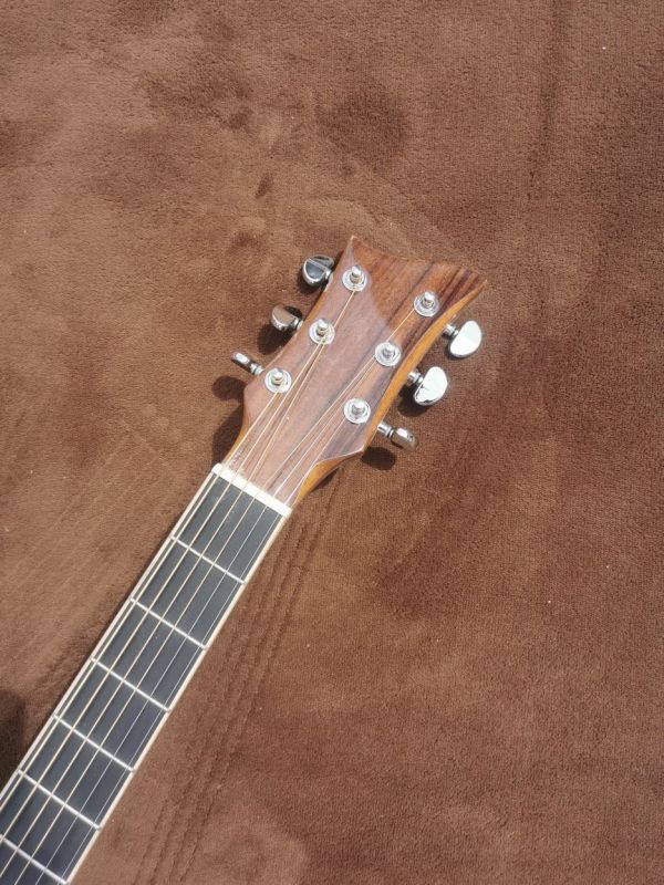 Custom 40 Inch GA Body Solid Spruce Wood Cutaway Acoustic Guitar