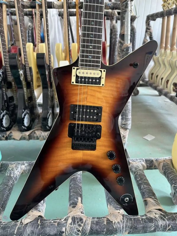 Custom Wash burns Dean Dimebag Darrell Electric Guitar Rosewood ...