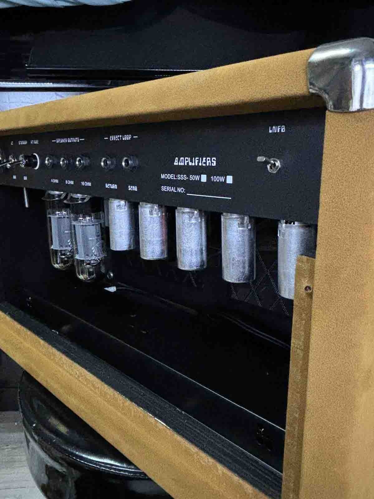 Custom Grand Steel String Singer SSS 50 Watt JJ Preamp Tube Upgraded ...