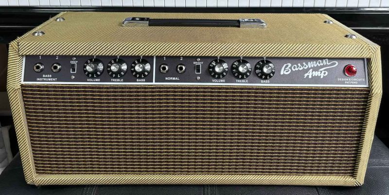 Custom 1964 Fender Clone Bassman Reverb Amp Hand-wired Tube Amplifier ...