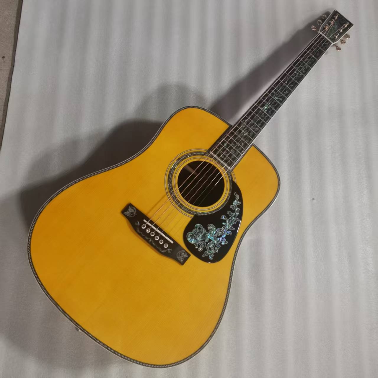 Custom D50AA Full Solid Wood Back Side Handcraft Acoustic Guitar