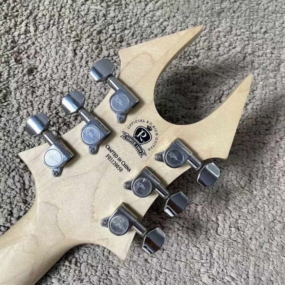 Custom Irregular B.C Rich Signature Special Electric Guitar with Red ...