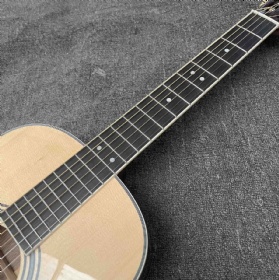 Custom OO style 39 inch acoustic guitar, handmade solid wood guitar ...