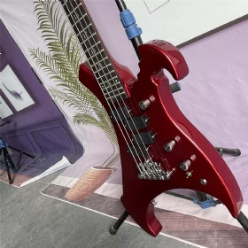 Custom 4 Strings Irregular Special Body Shape Electric Bass Guitar in ...