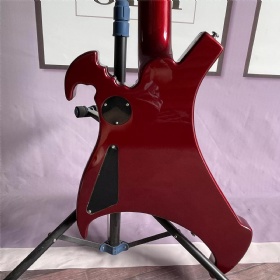 Custom 4 Strings Irregular Special Body Shape Electric Bass Guitar in ...