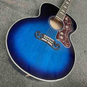 Custom Gibson Style Flamed Maple Back Side 43 Inch Jumbo Acoustic ...