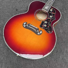 IN STOCK, Custom Gibson Style 6 Strings Flamed Maple Back Side 43 Inch ...